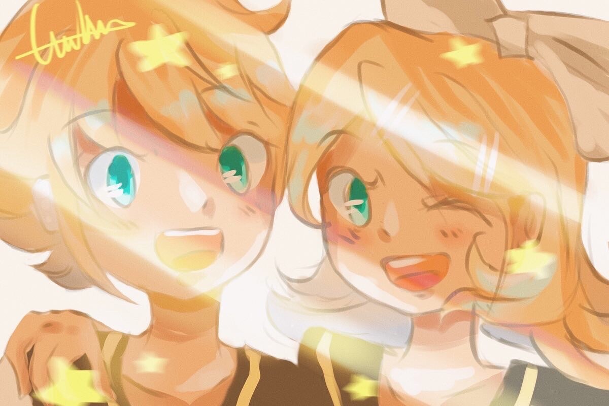 ArtStation - Rin and Len
