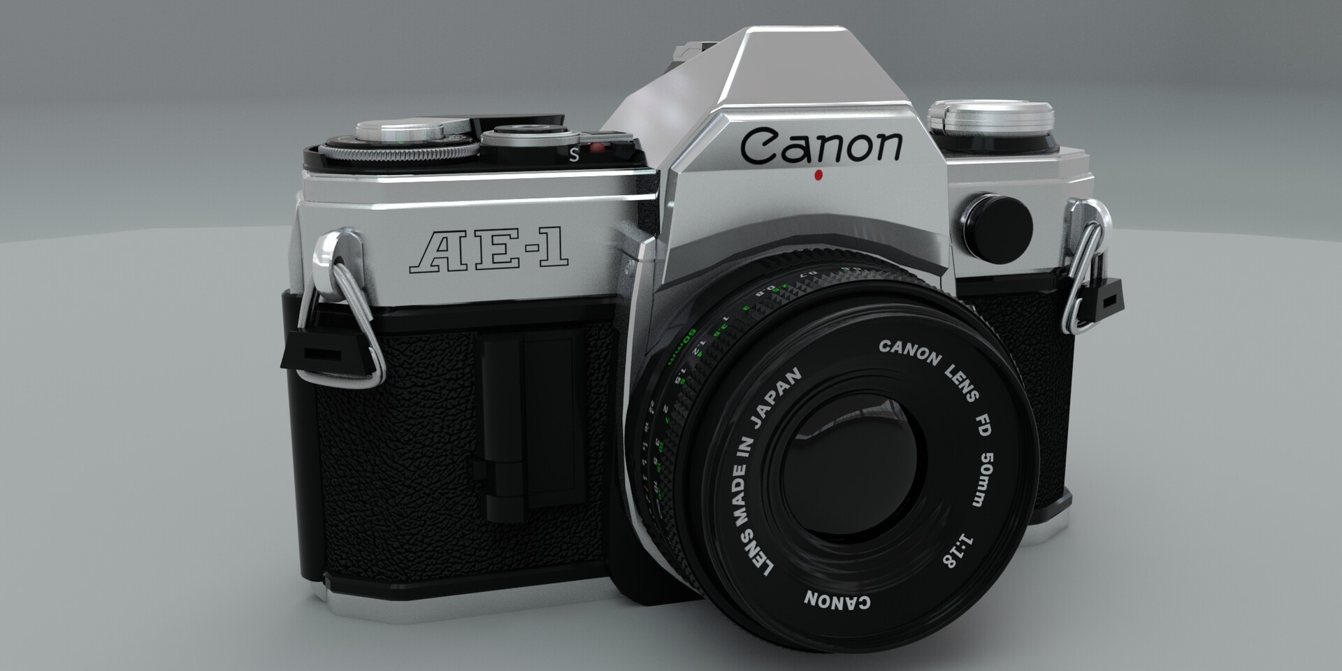 ArtStation - Canon AE-1 Model