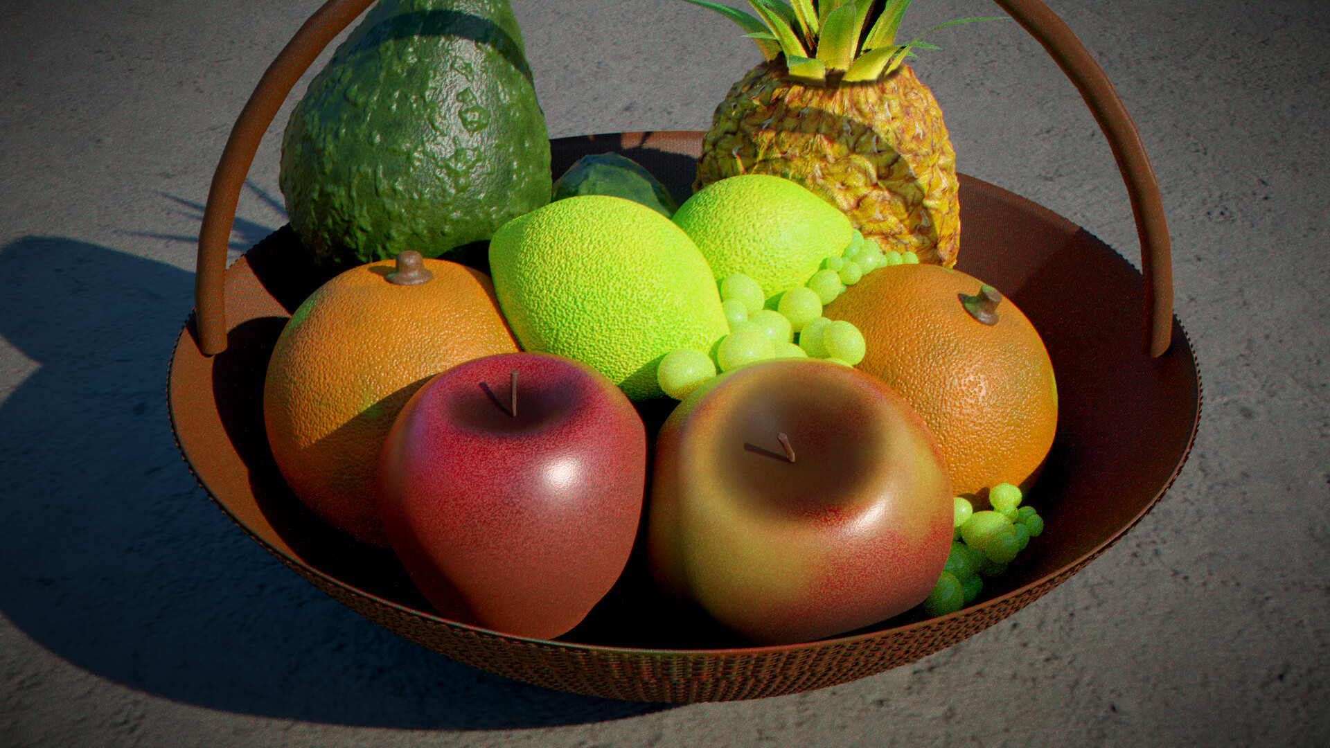 ArtStation - Fruit Basket