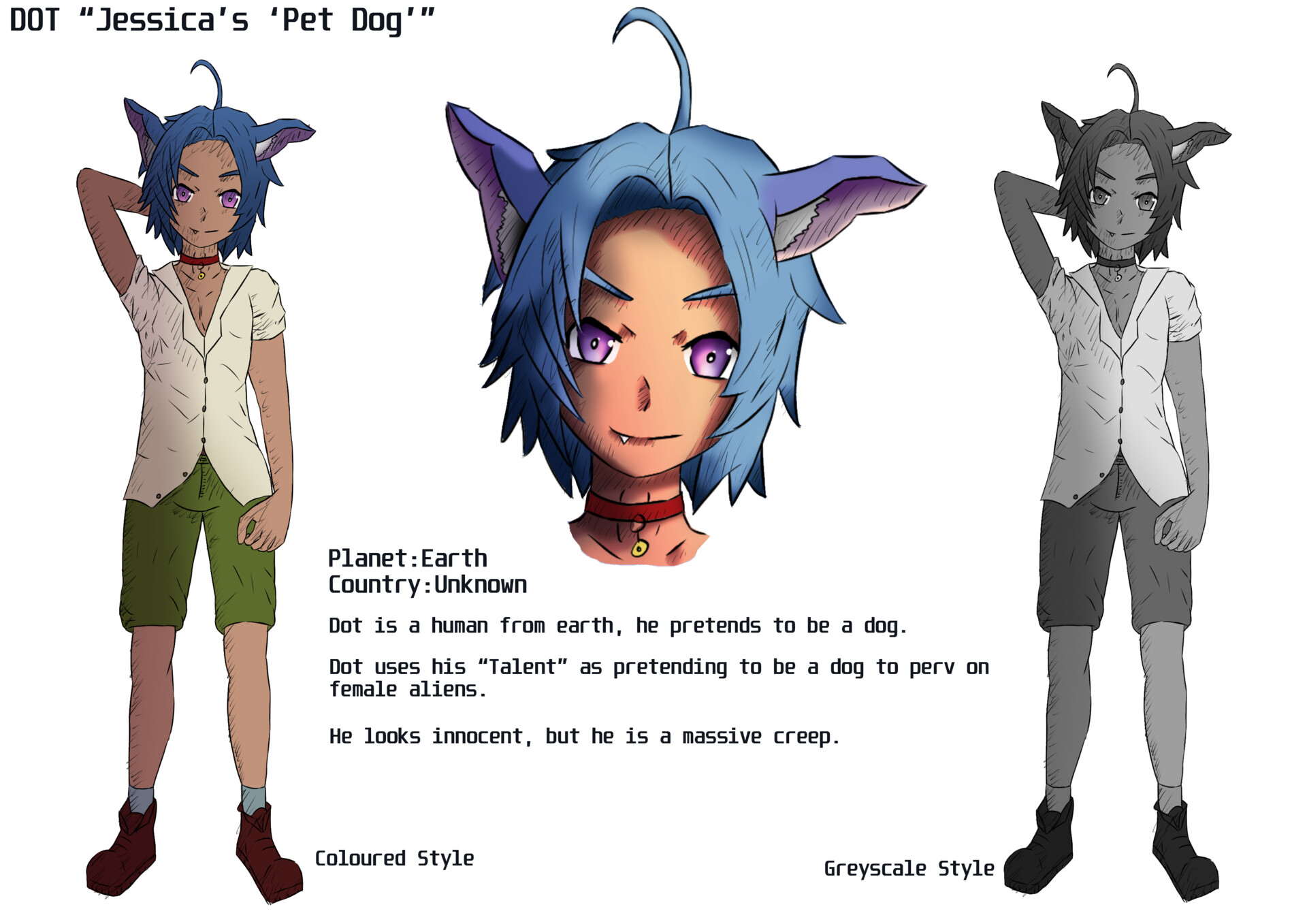 ArtStation - Dot Character Concept