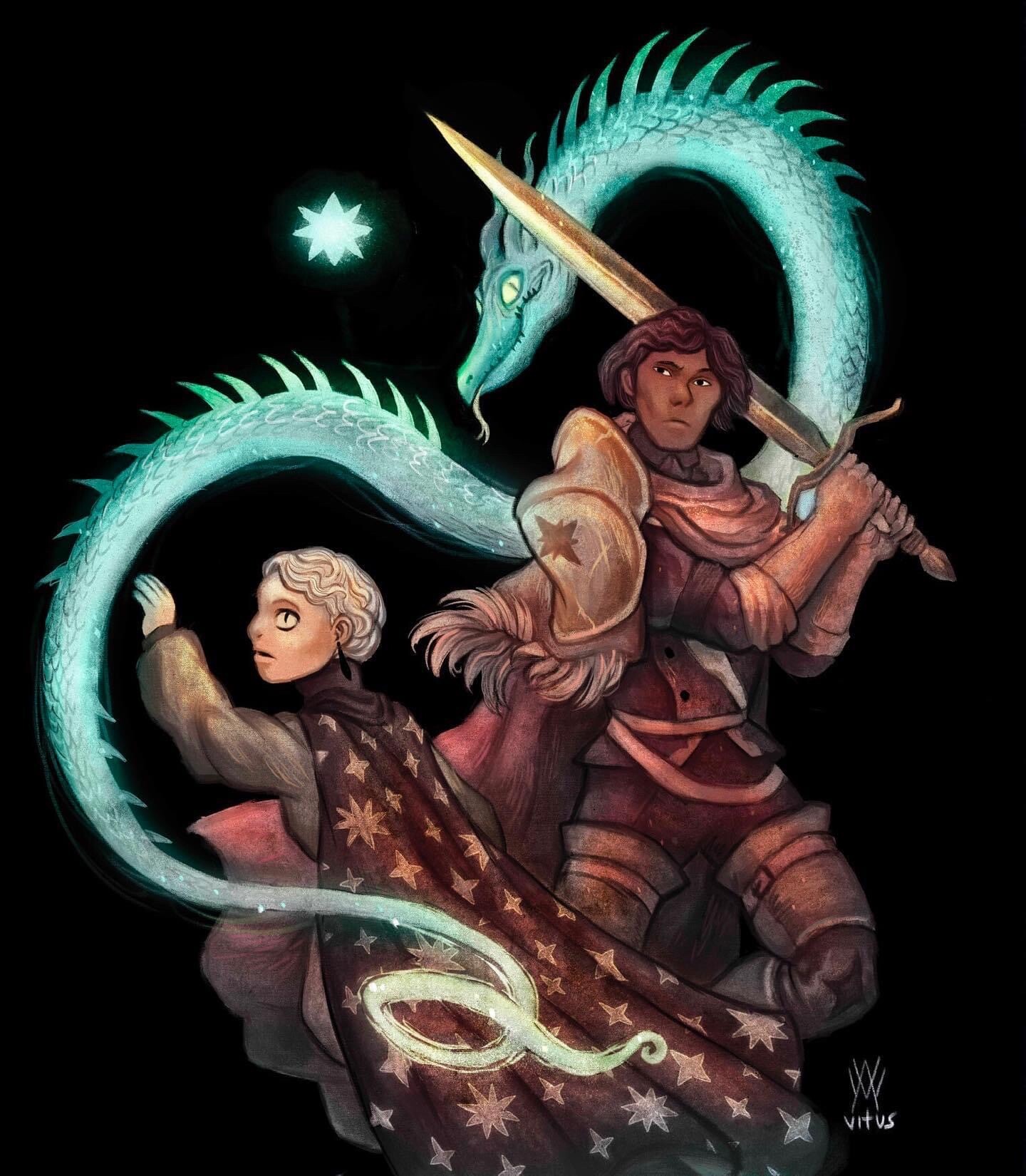 ArtStation - The magic serpent