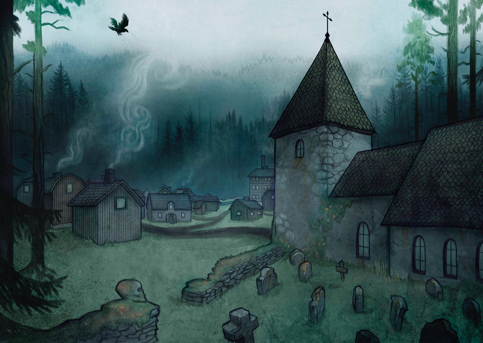 Anton Vitus - Vaesen rpg- Graveyard