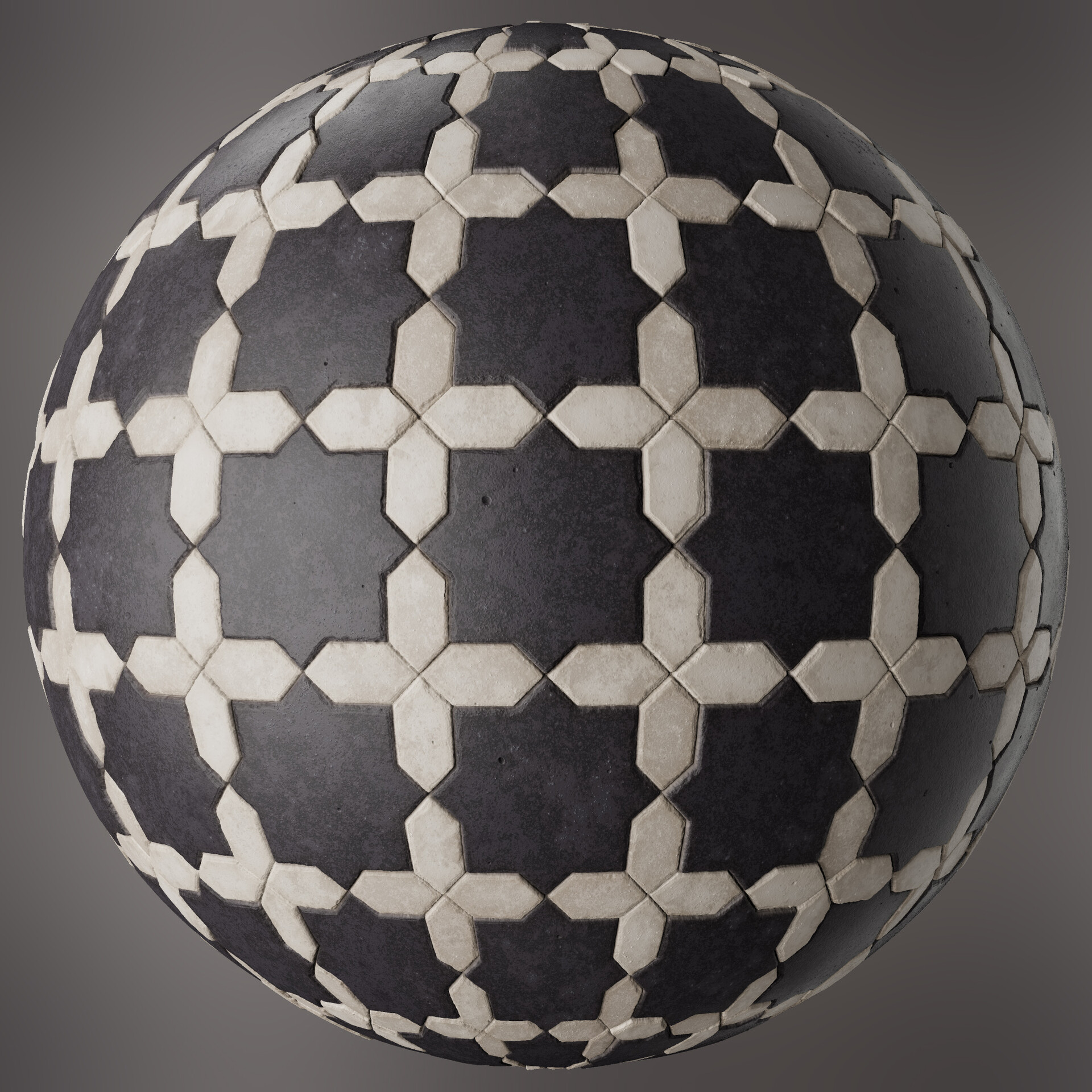 ArtStation - Procedural Concrete Pattern Tiles