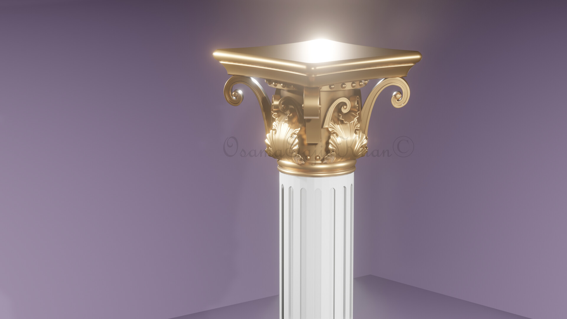 ArtStation - Baroque Renaissance Column