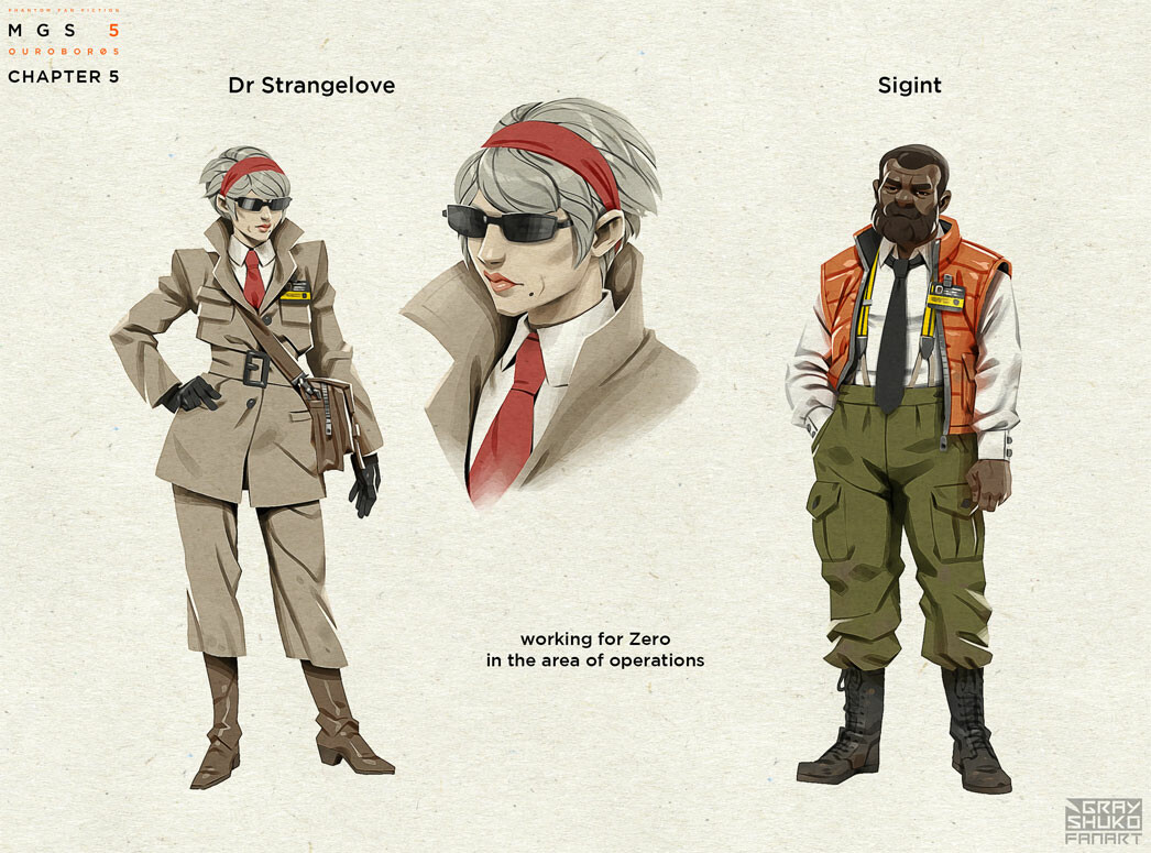 Gray Shuko - MGS 5 Ourobor0s - Chapter 5
