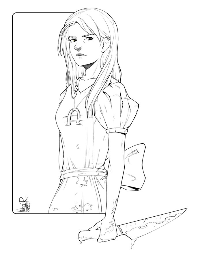 alice madness returns coloring pages