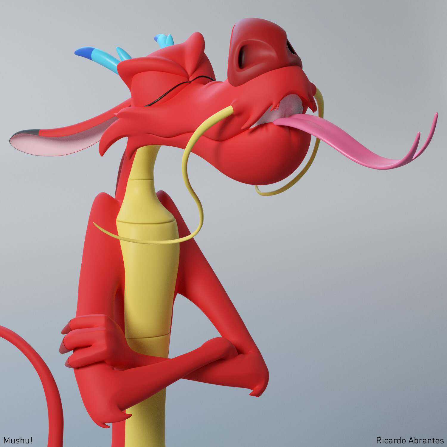 ArtStation - Mushu!