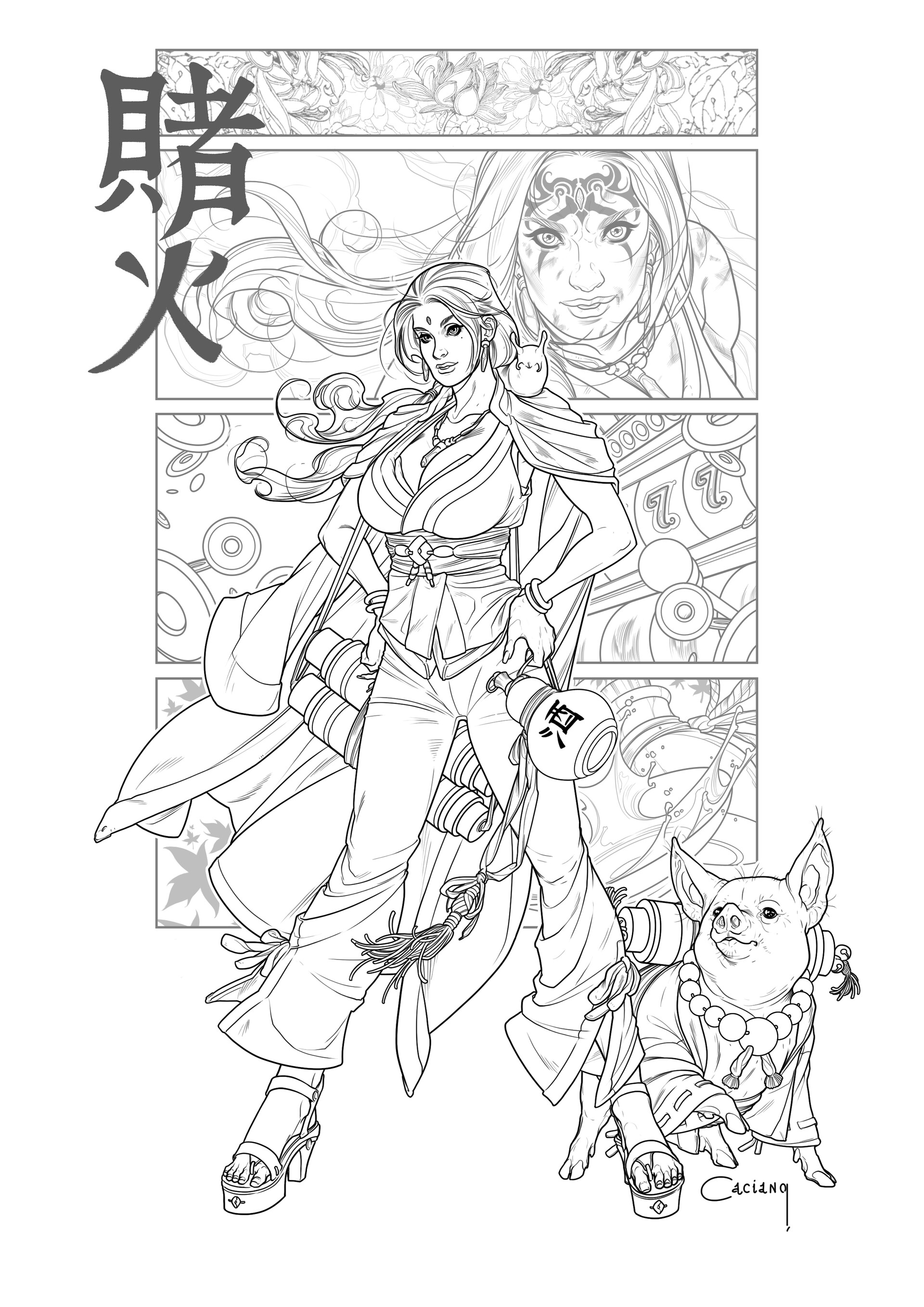 deviantart coloring pages