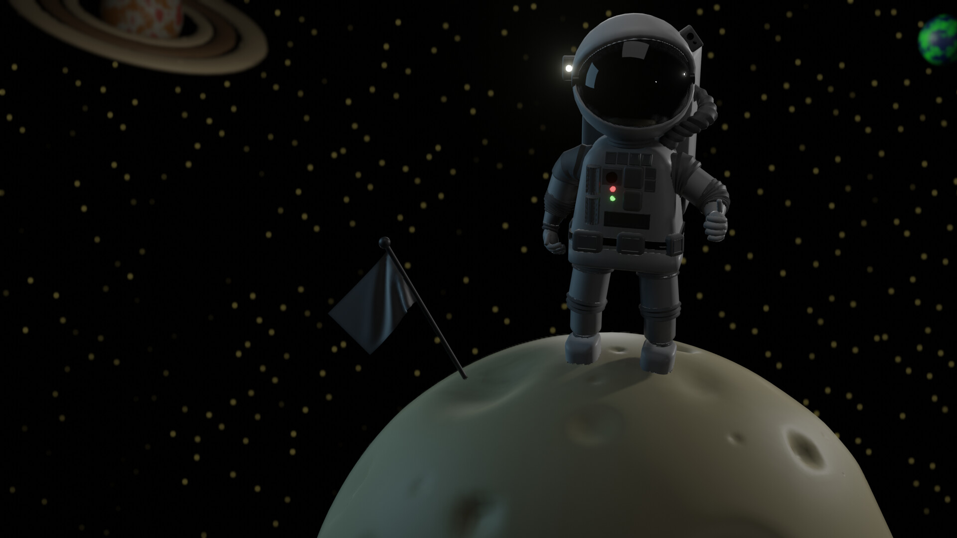 ArtStation - Cute Astronaut