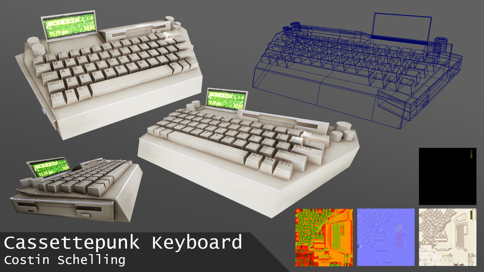 Costin Schelling - Cassettepunk Hacker Bedroom