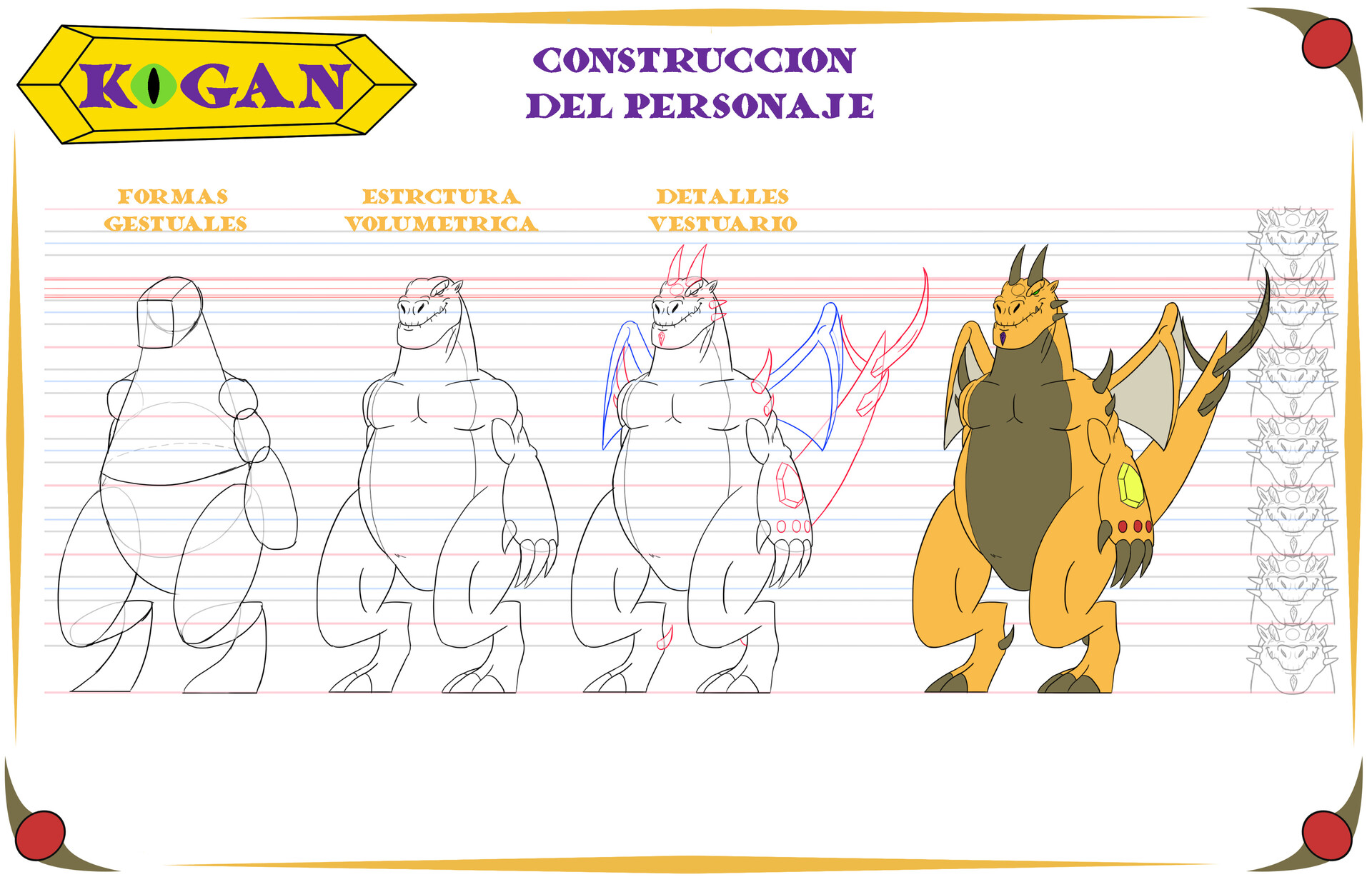 ArtStation - Character Design - Kogan