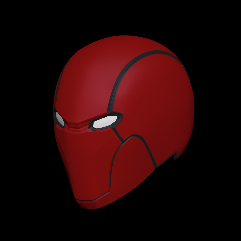 CG ASIA - Red Hood Helmet