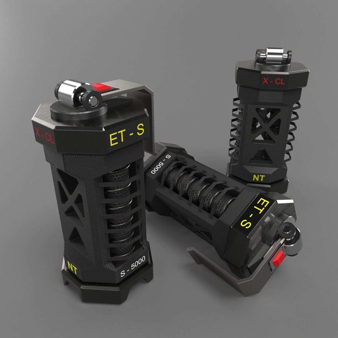 ArtStation - Sci Fi Bomb