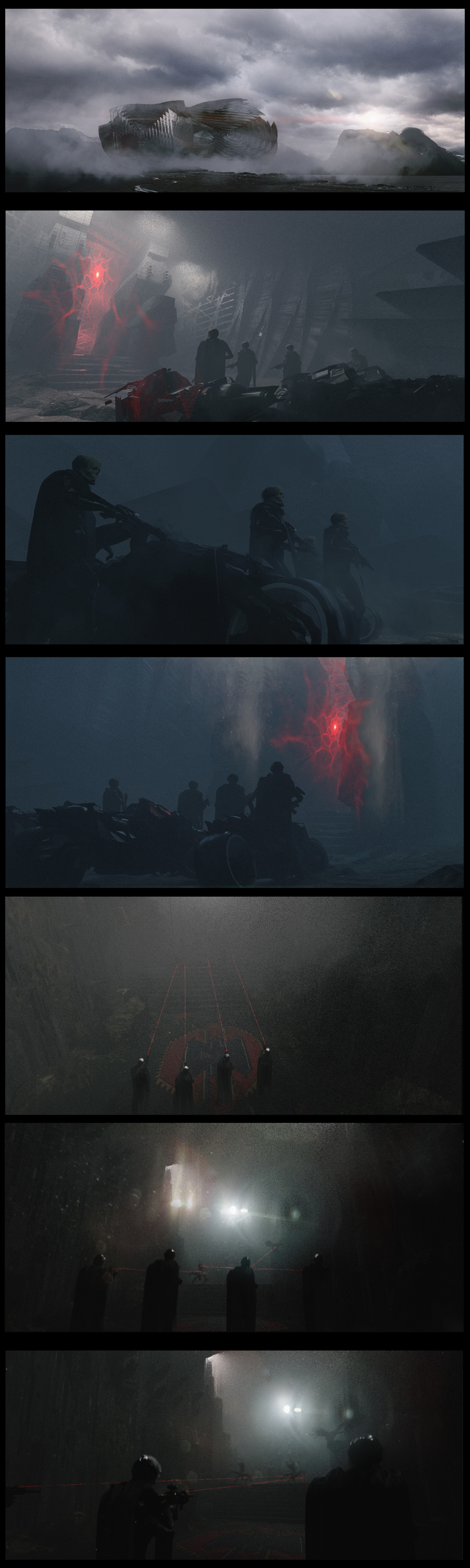 ArtStation - Chapter 3 ( EARTH 2088 ) - Into the Darkness