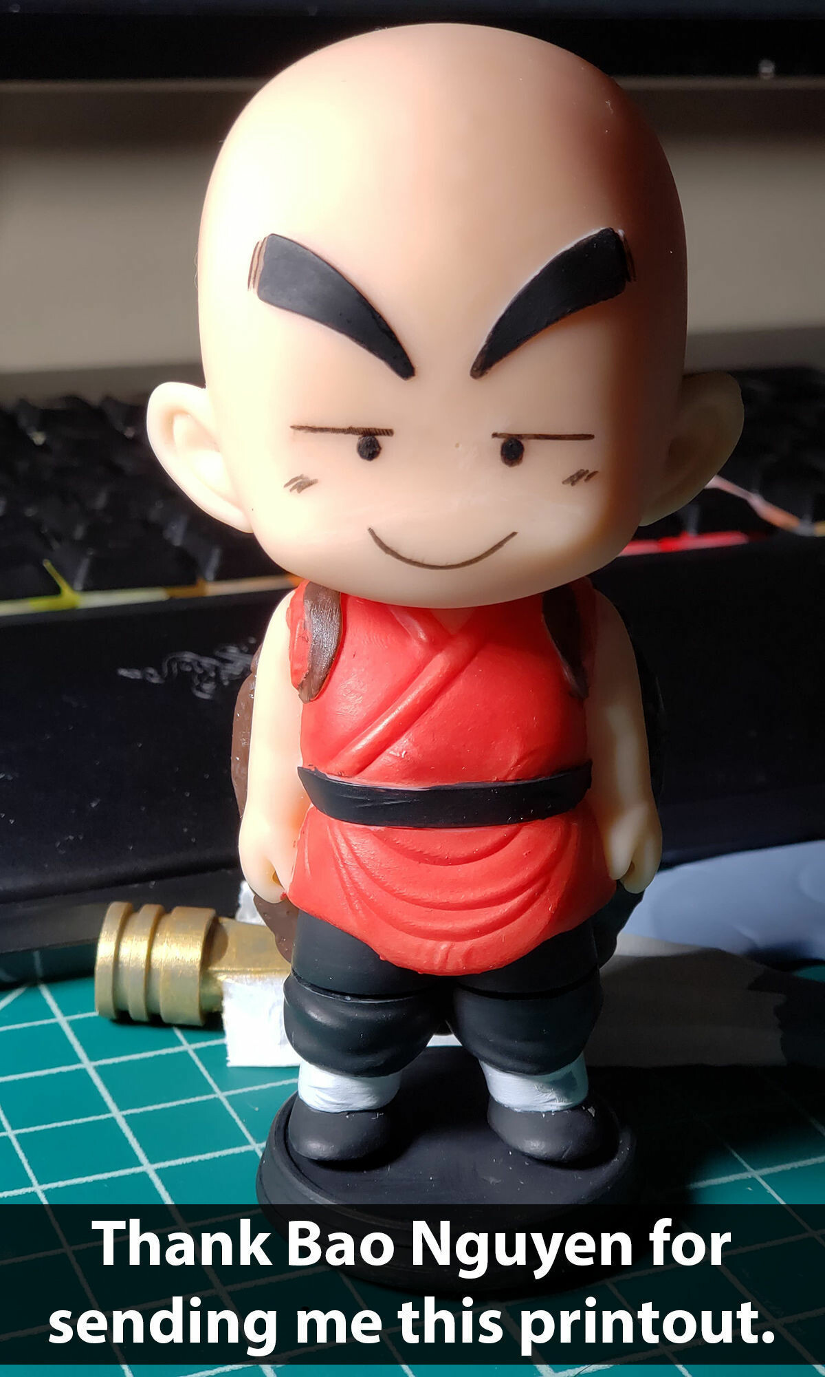 Sinh Nguyen - Krillin - Dragon Ball (Fan art)
