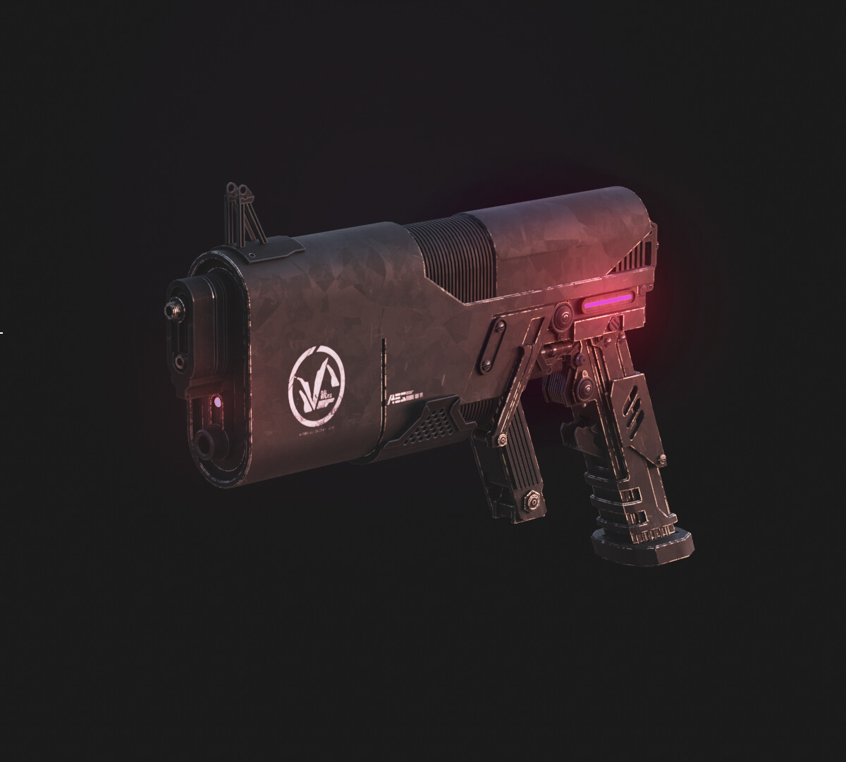 ArtStation - Weapon design / procedural textures