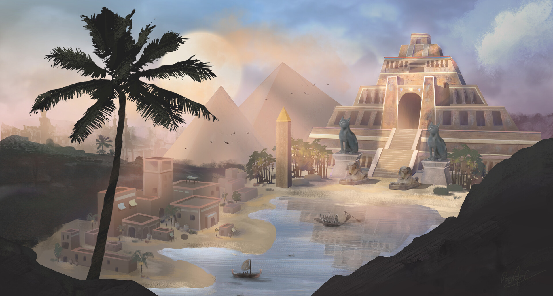 ArtStation - Egypt Environment