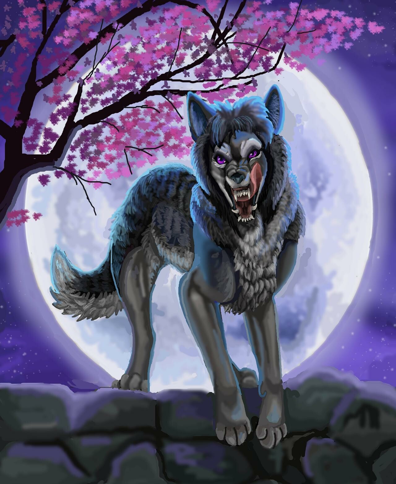 ArtStation - Full moon (com)