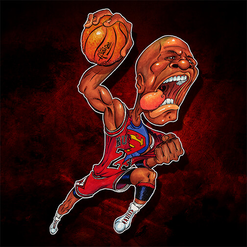 ArtStation - Michael Jordan