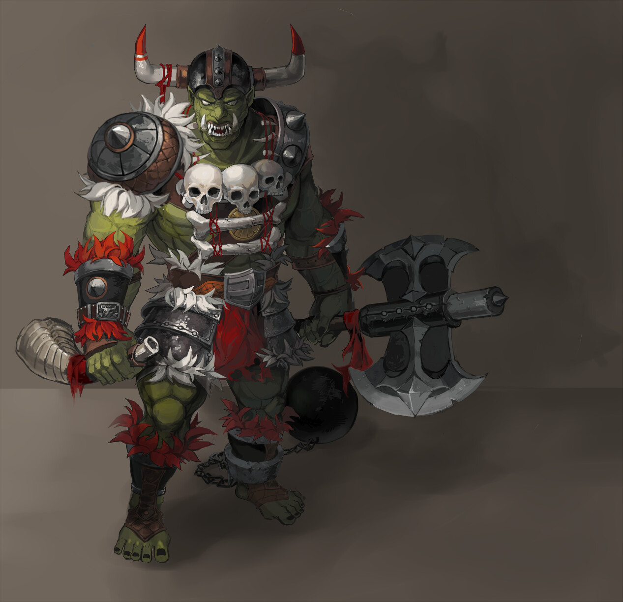 ArtStation - Ork -work in 2017
