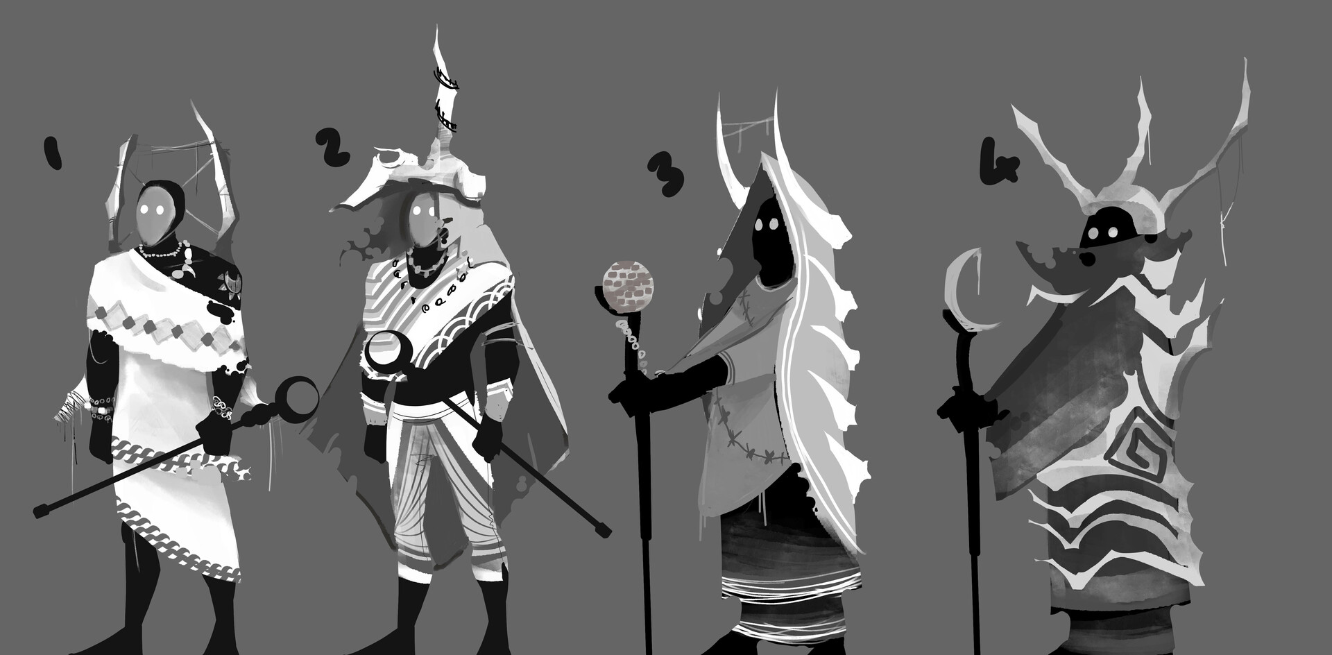 ArtStation - Magicians tribe