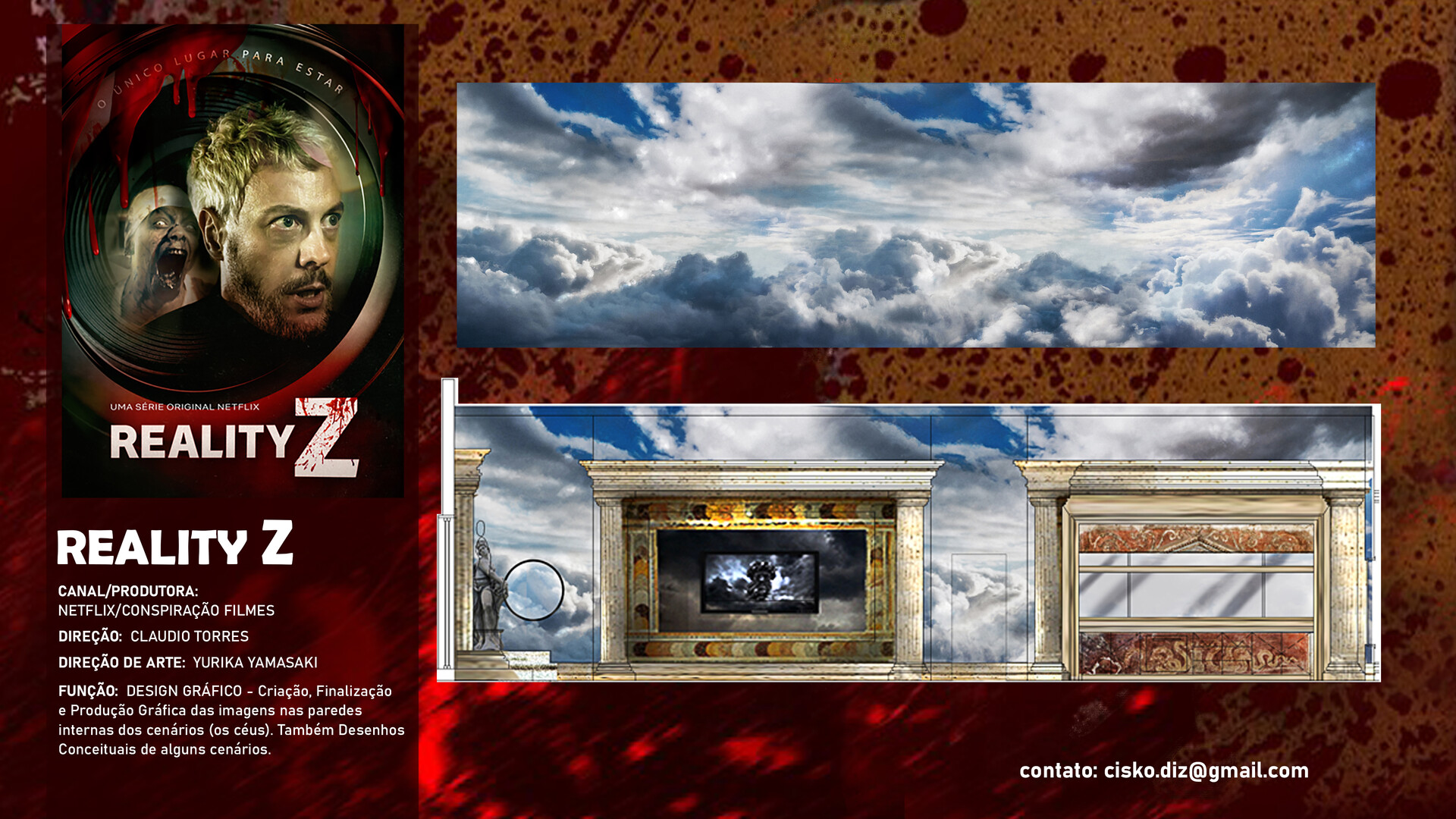 ArtStation - Graphic Design for the serie "Reality Z" - Conspiração ...