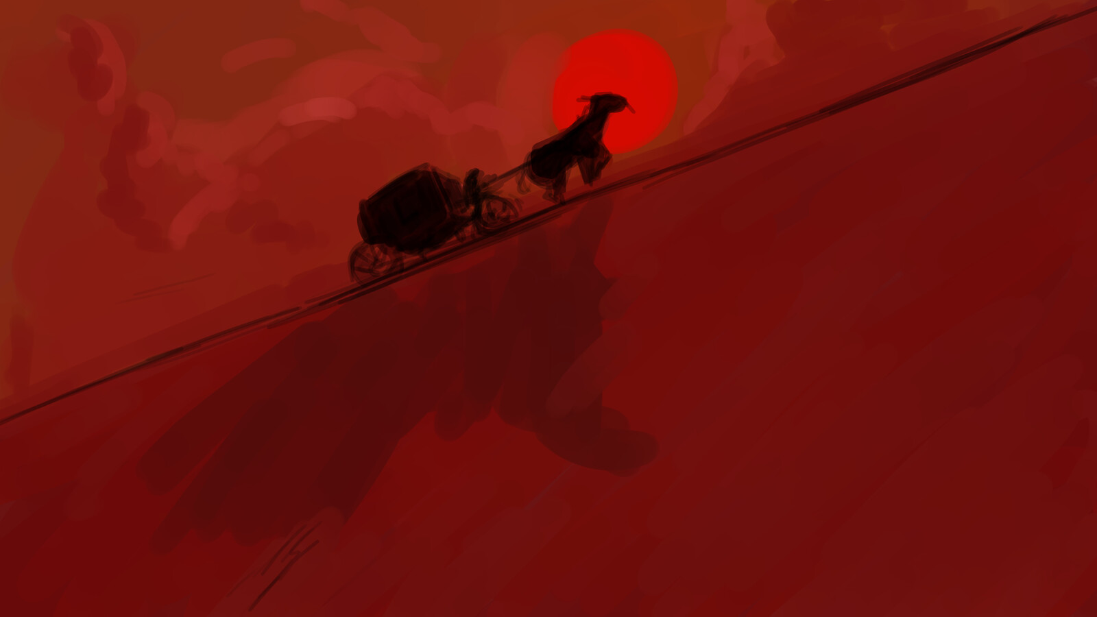 Megan Strong - Masque of the Red Death- Concept Art