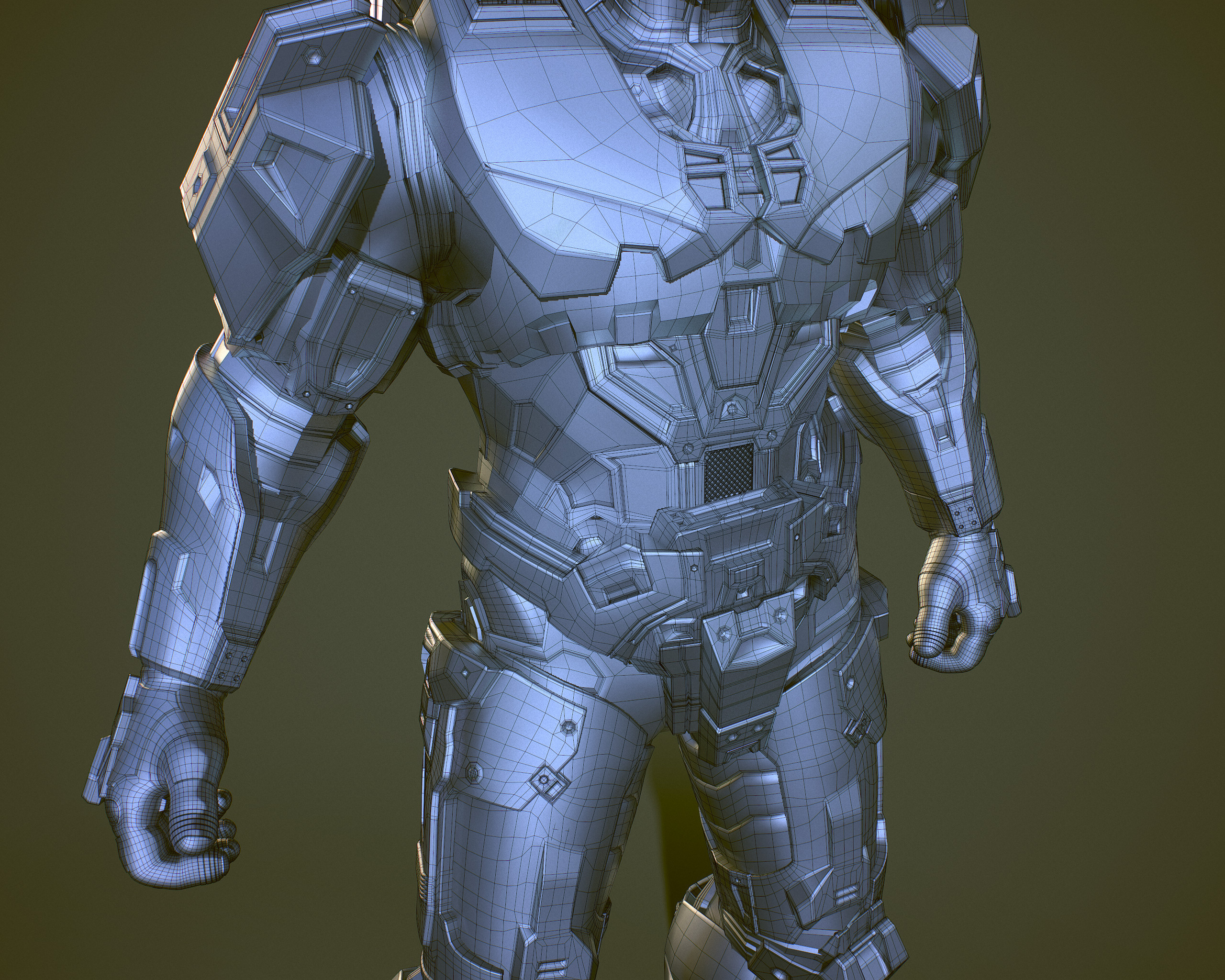 Jack Staley - Life-size 3D printed Master Chief