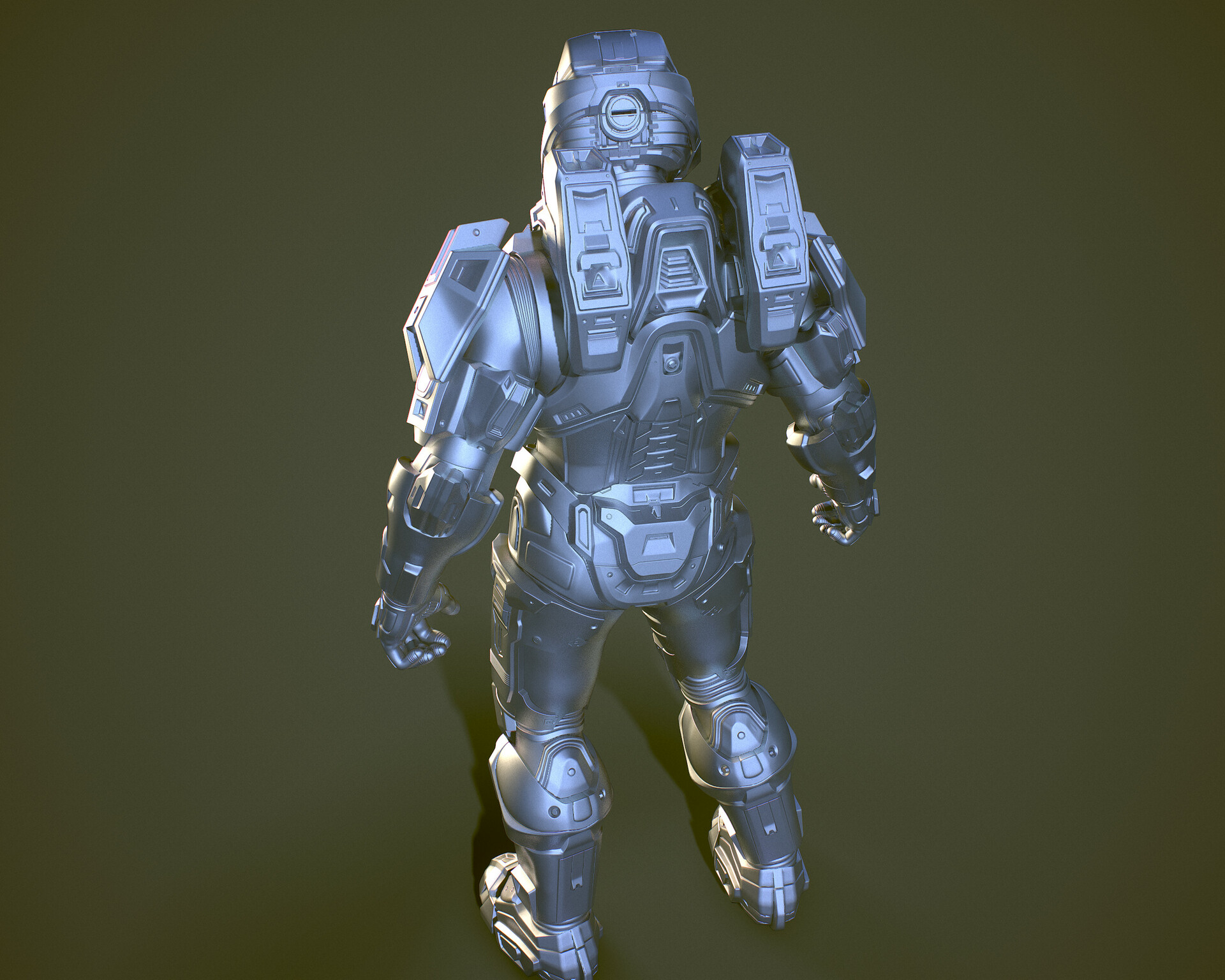 Jack Staley - Life-size 3D printed Master Chief