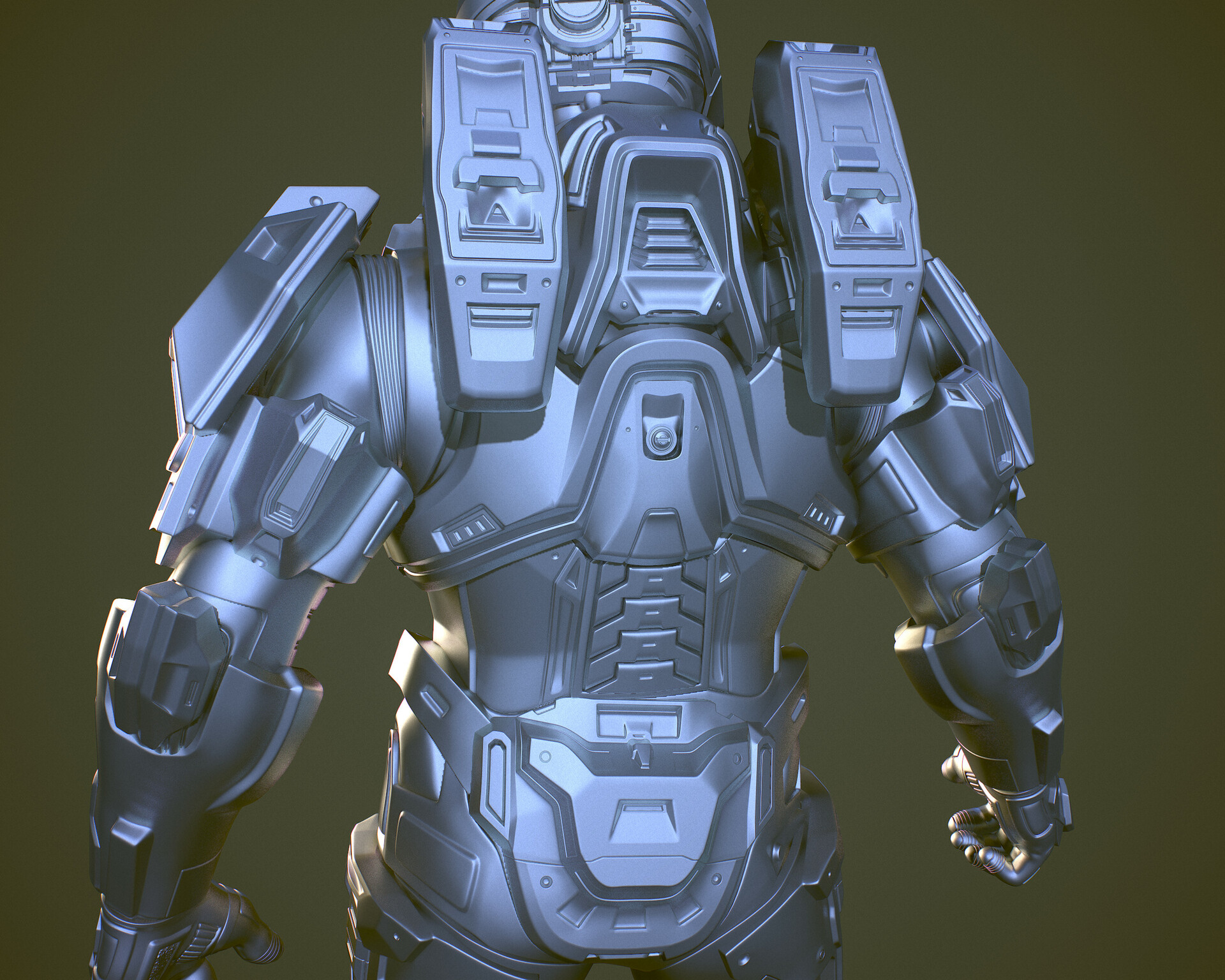 Jack Staley - Life-size 3D printed Master Chief