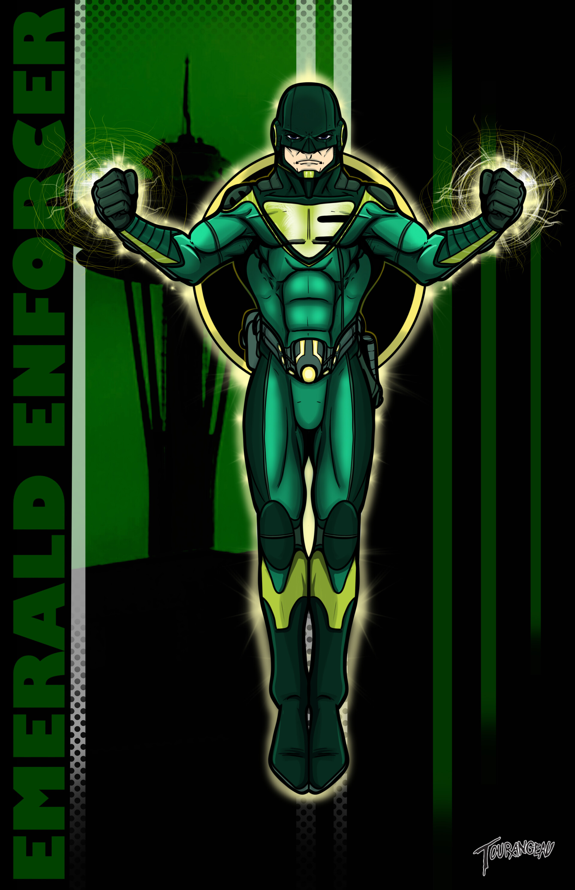 ArtStation - Emerald Enforcer updated