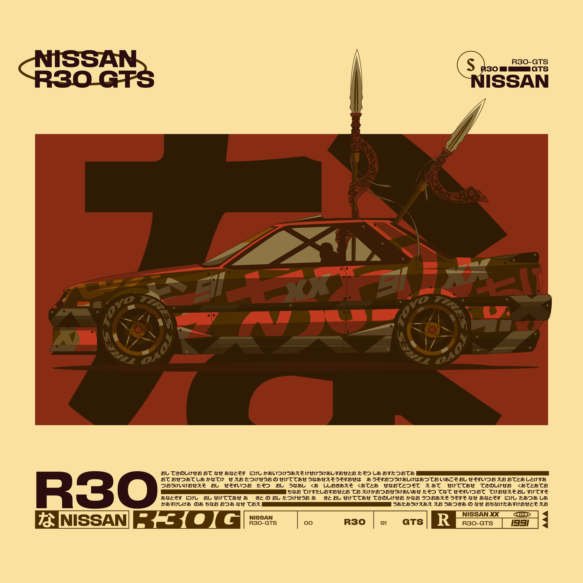 ArtStation - Nissan R30