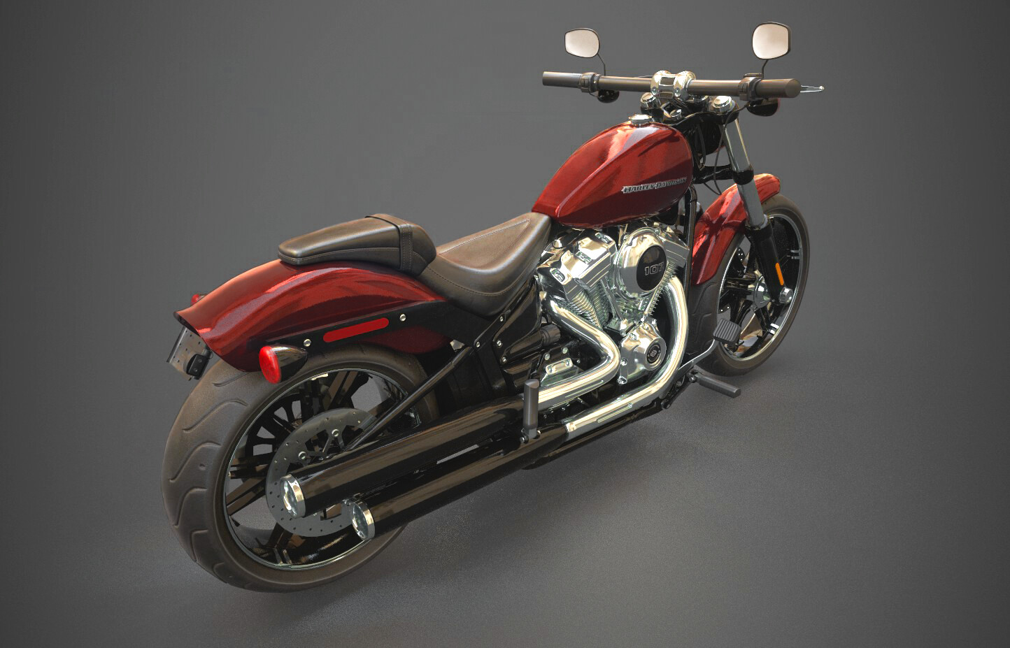 Valentina Calciu - Harley-Davidson 1745 Softail Breakout FXBR 2018