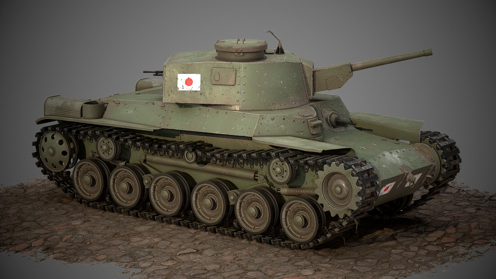 Stefan Ekelund - Type 97 Shinhoto Chi-Ha medium tank