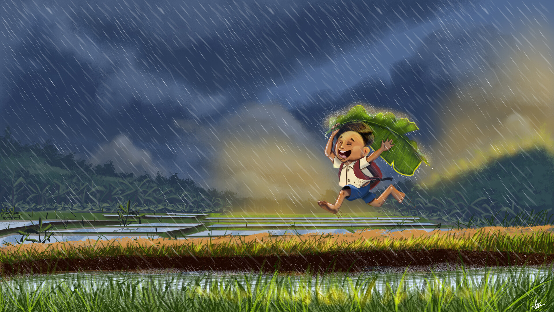 ArtStation - The Monsoon