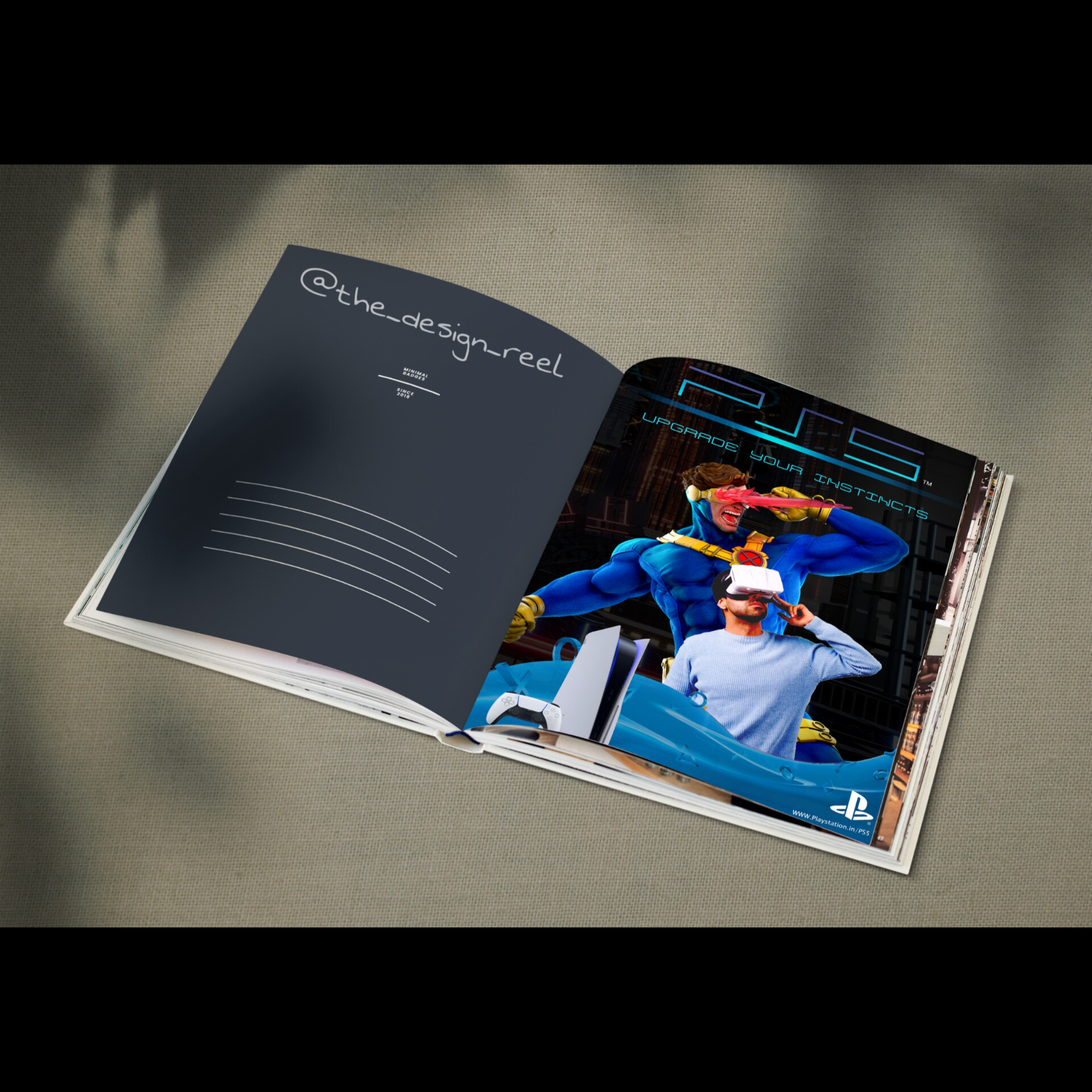 ArtStation - Sony advertisement campaign for ps5