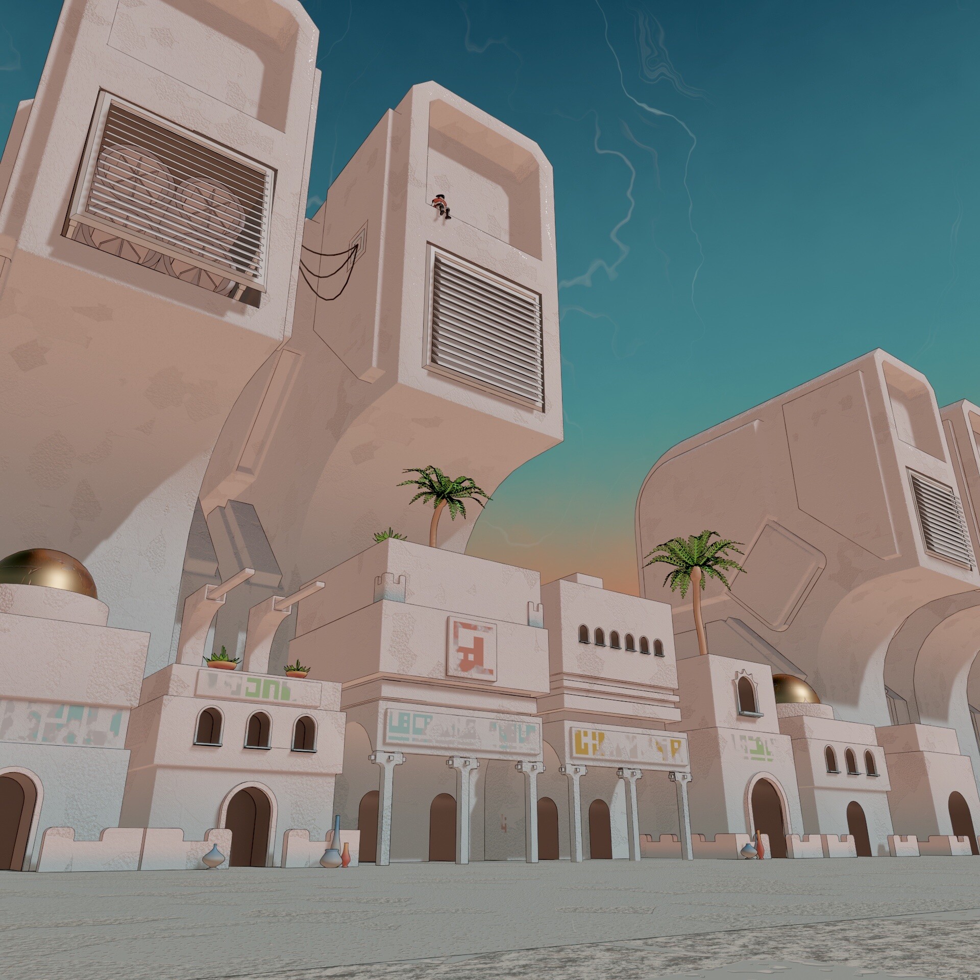 ArtStation - Ghost town