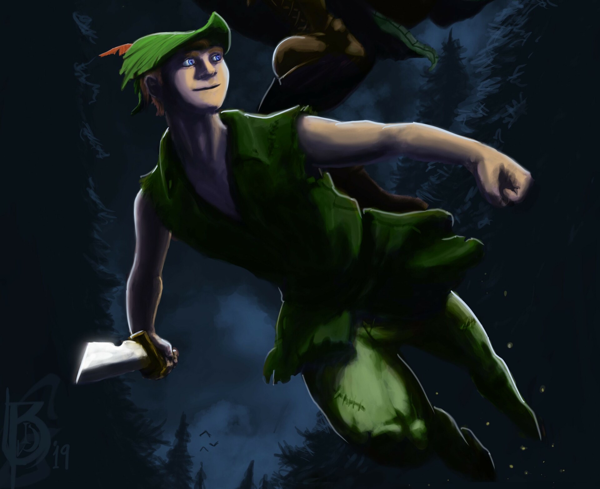 Benjamin Galley - Link vs Peter Pan