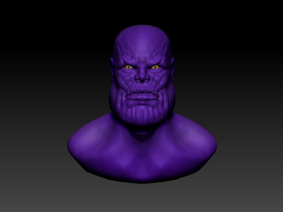 ArtStation - Thanos by me