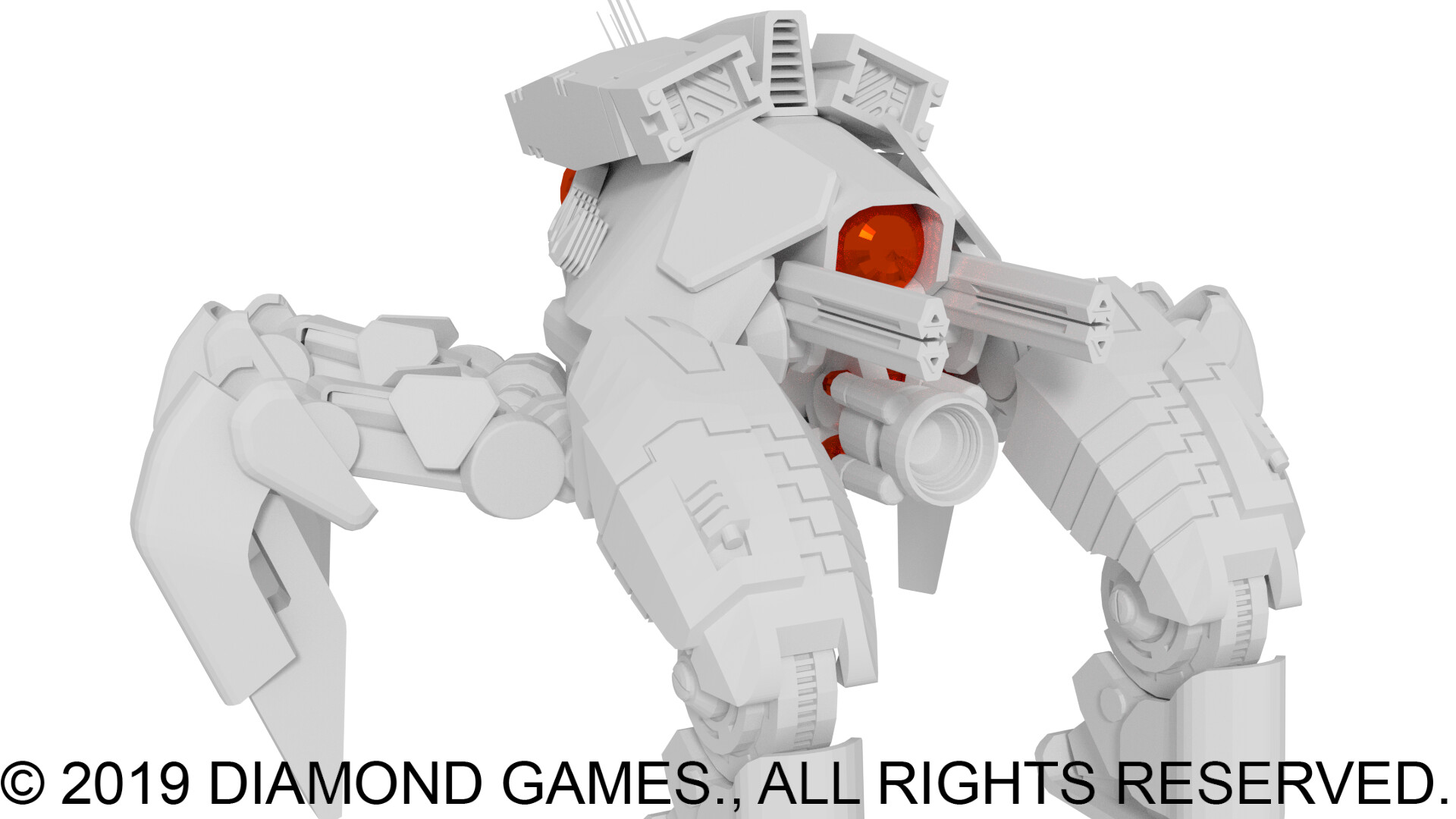 ArtStation - Siege Mech-Command Vehicle