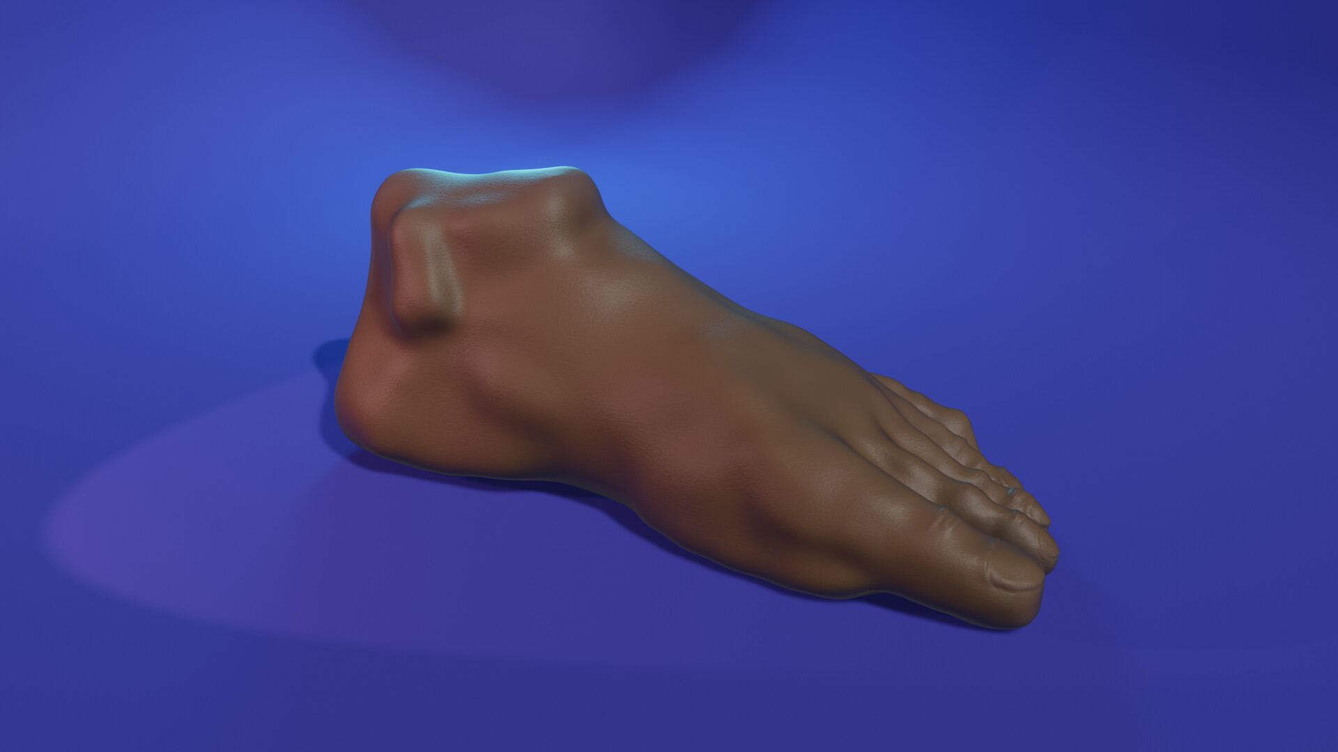 ArtStation - Day 37 foot speedsculpt blender