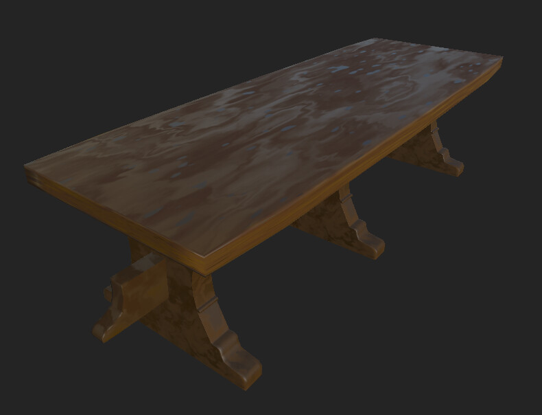ArtStation - Medievil Table