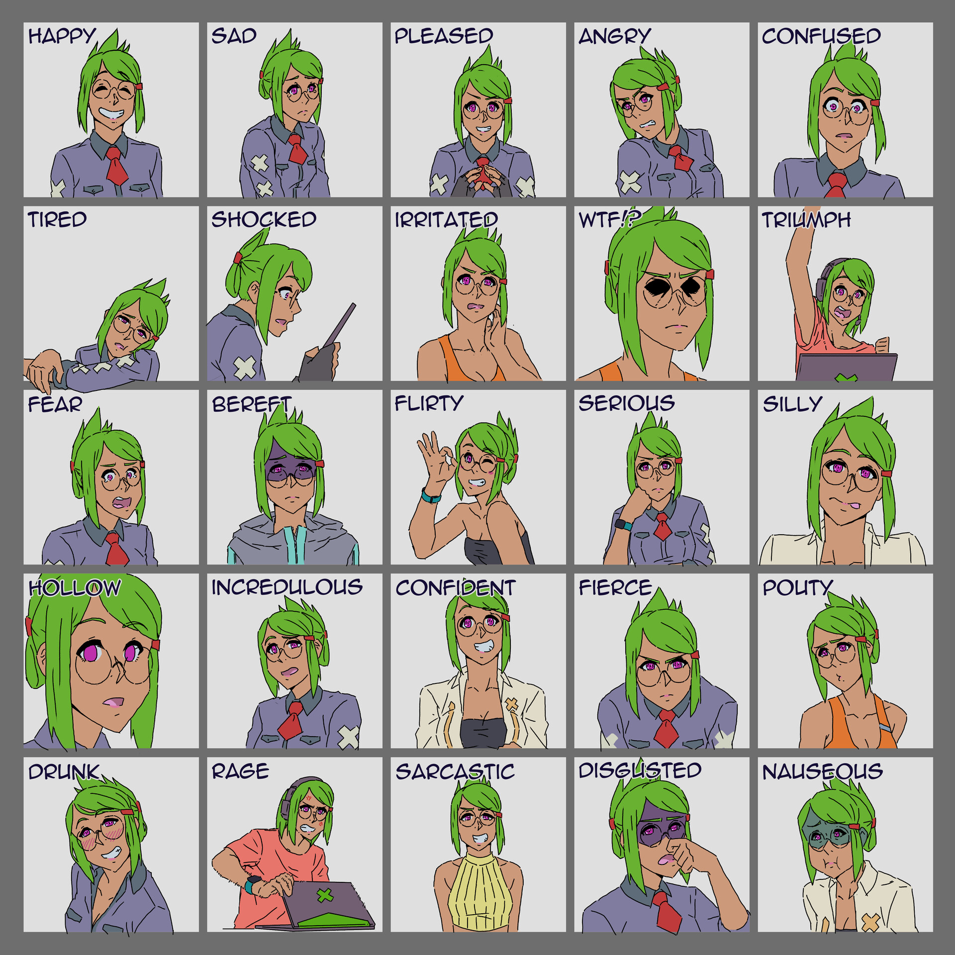 ArtStation - Expression Collection