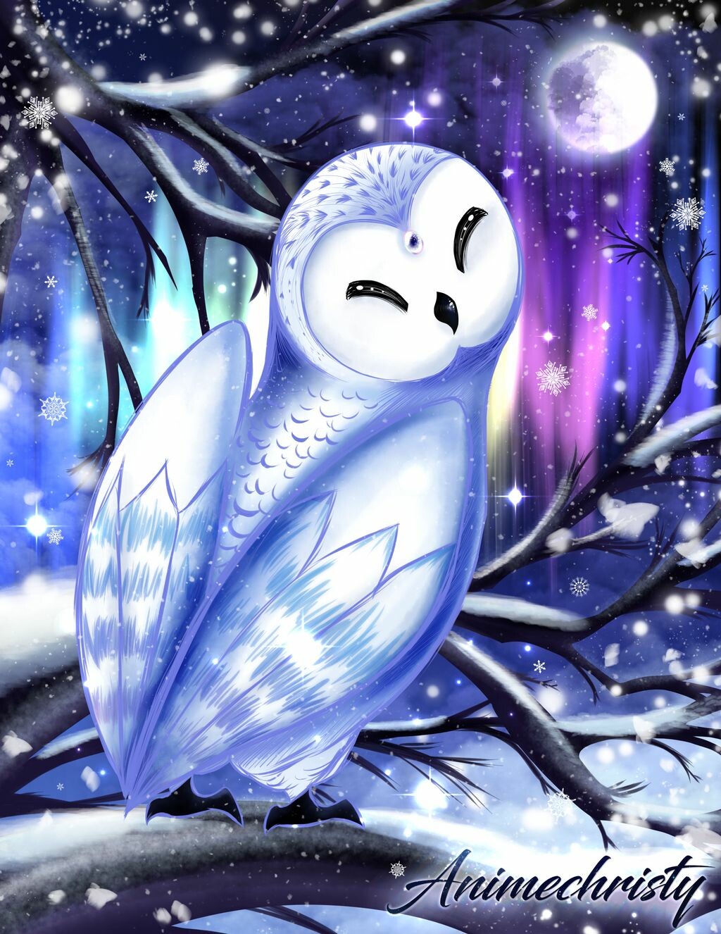 ArtStation - Snowy Owl