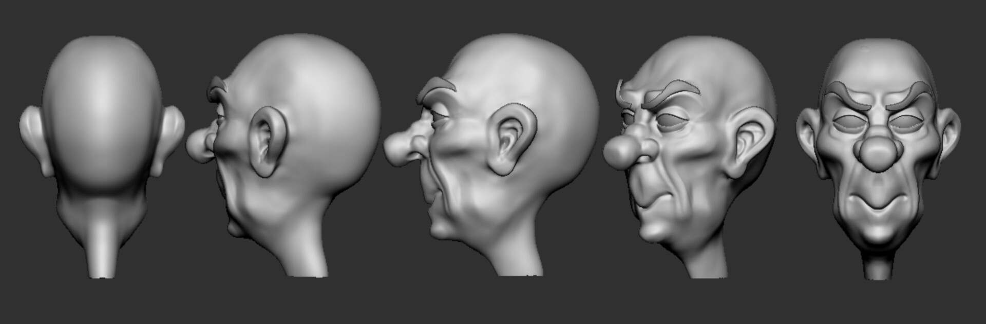 ArtStation - Cartoon Head Warm-Up