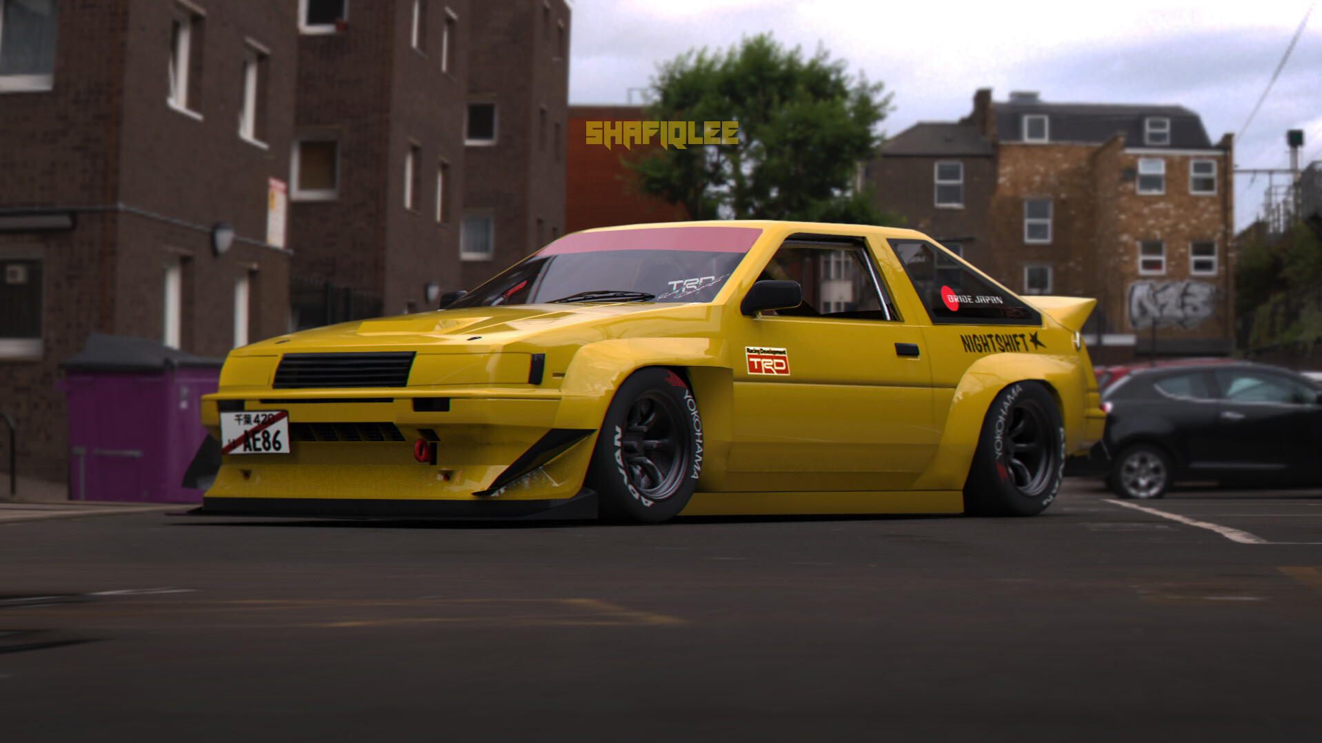 ArtStation - 'TRD' AE86 Levin
