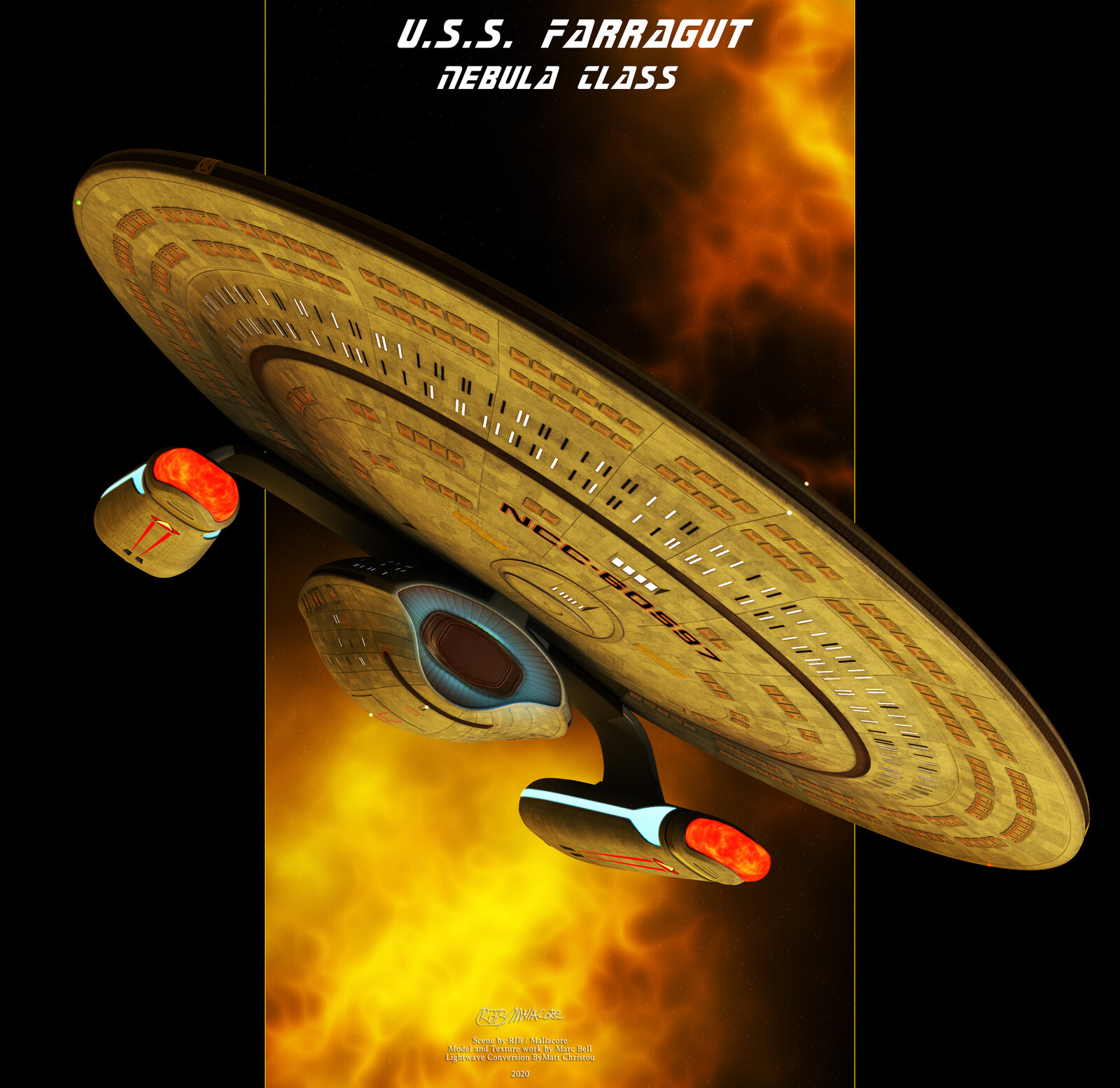 Ryan Begemann - Star Trek - Nebula Class