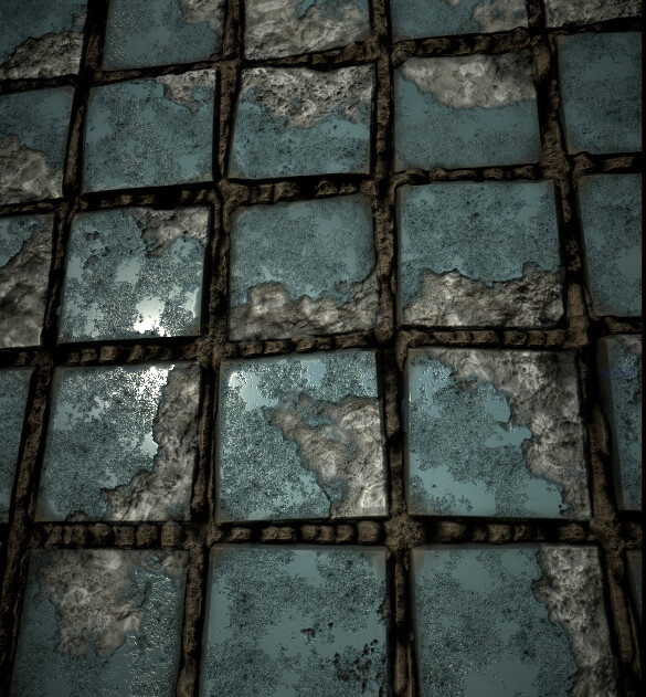 ArtStation - Horror tile