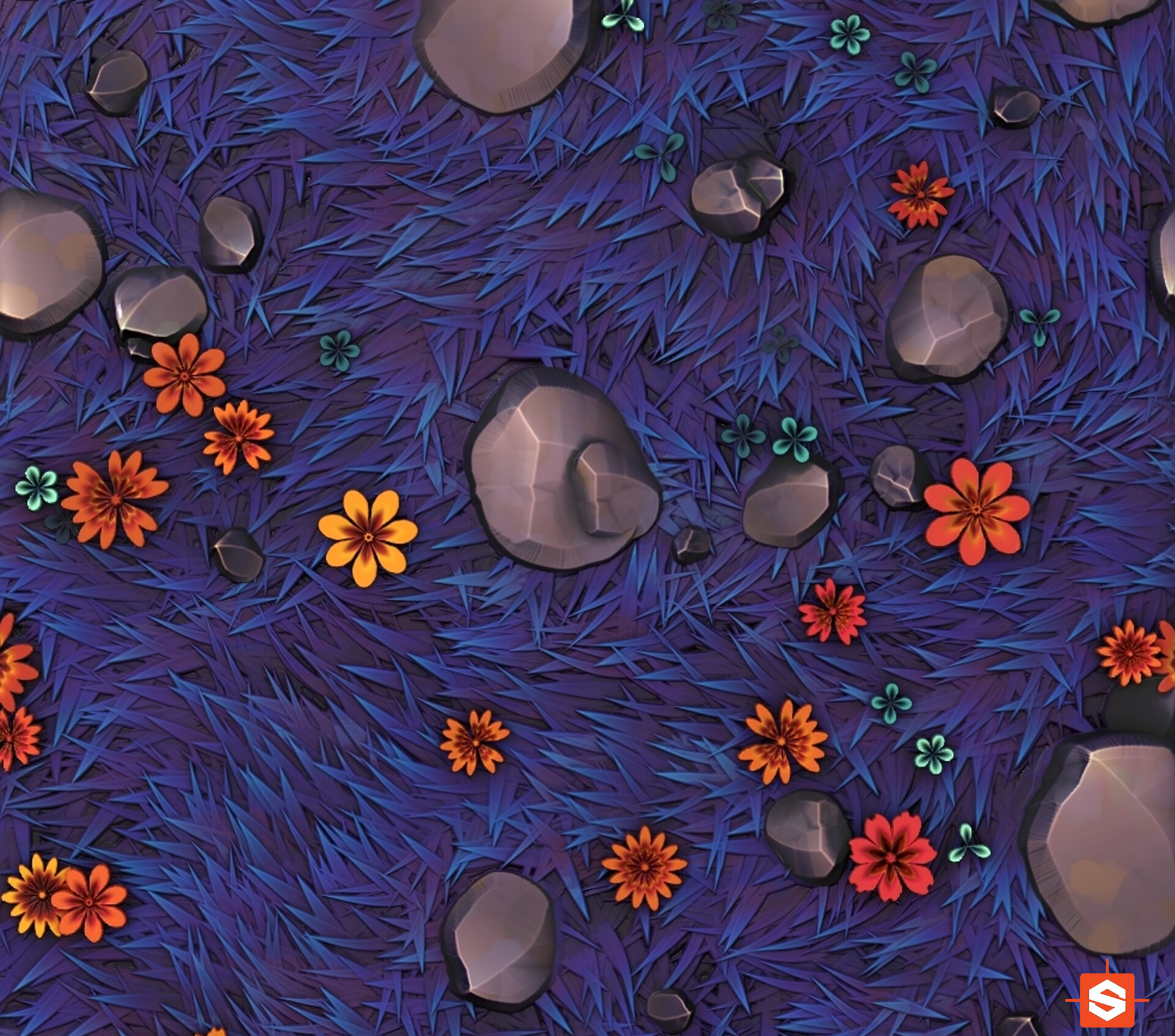 ArtStation - Magic Forest Floor