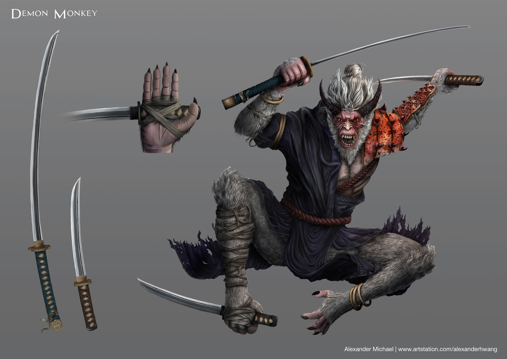 ArtStation - Demon Monkey